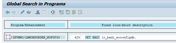 Activate and Implement BADI