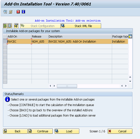 Install RACE™ SAP® ECC and Gateway Add-ons and support packs