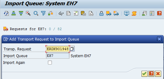 Import roles using Transports