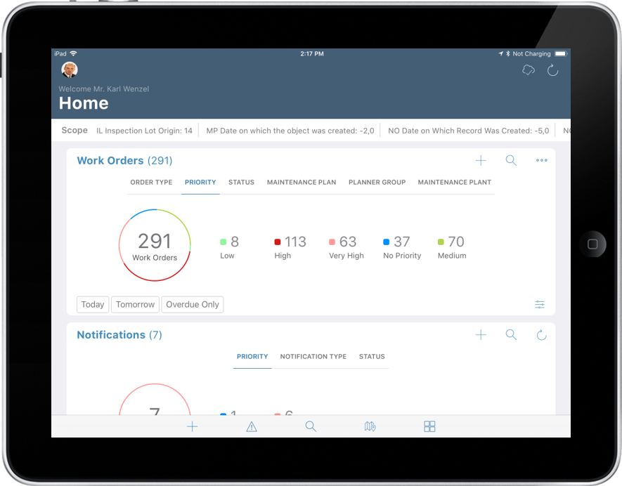 Configure data filters