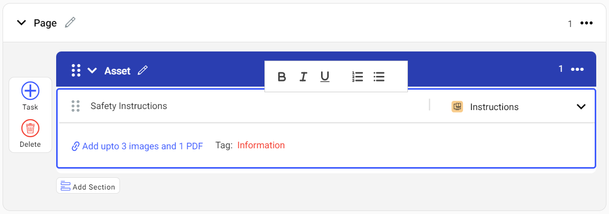 Instructions